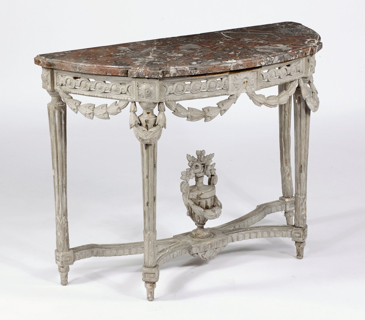 A Louis XVI Grey Painted Console Attributed to George Jacob | Le ...